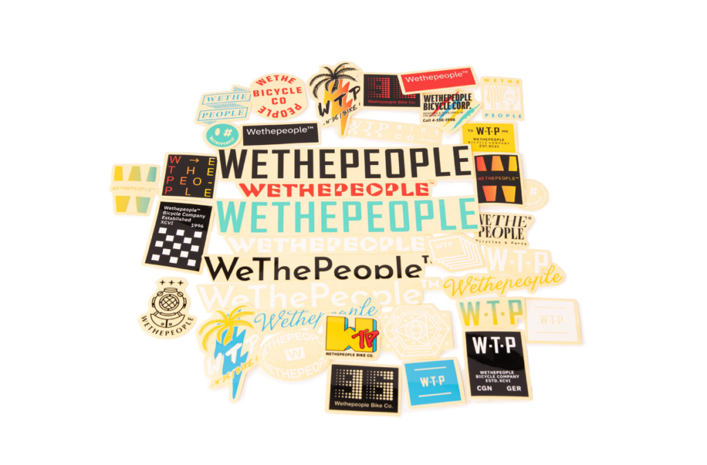 Wethepeople Sticker Pack – The Curb BMX Shop Malaysia